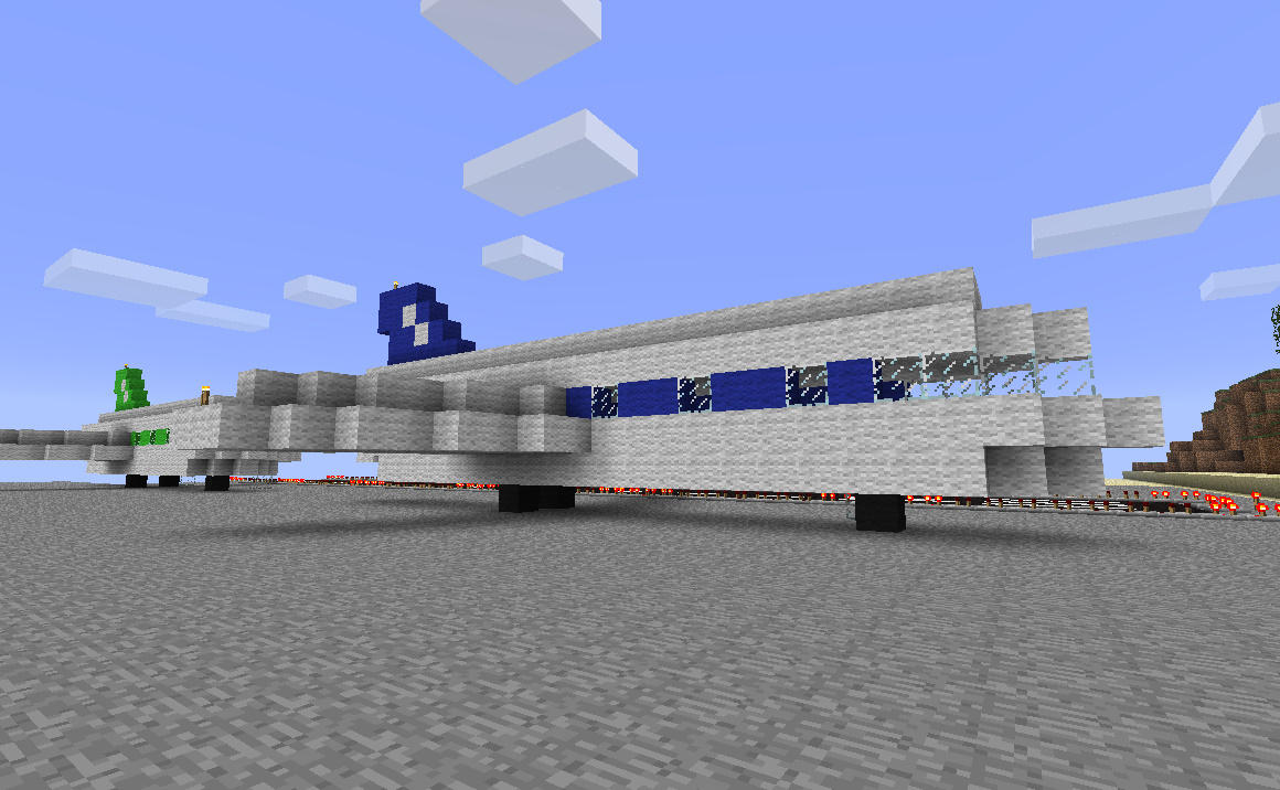 Airport - Lounge and 4 planes Minecraft Map